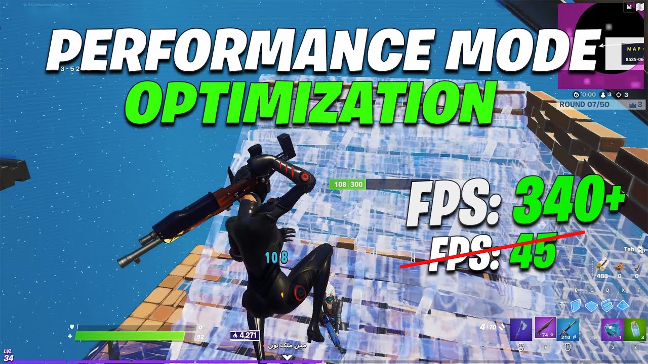 How To Fix Performance Mode In Fortnite (Patch 16.50) | increase FPS ...