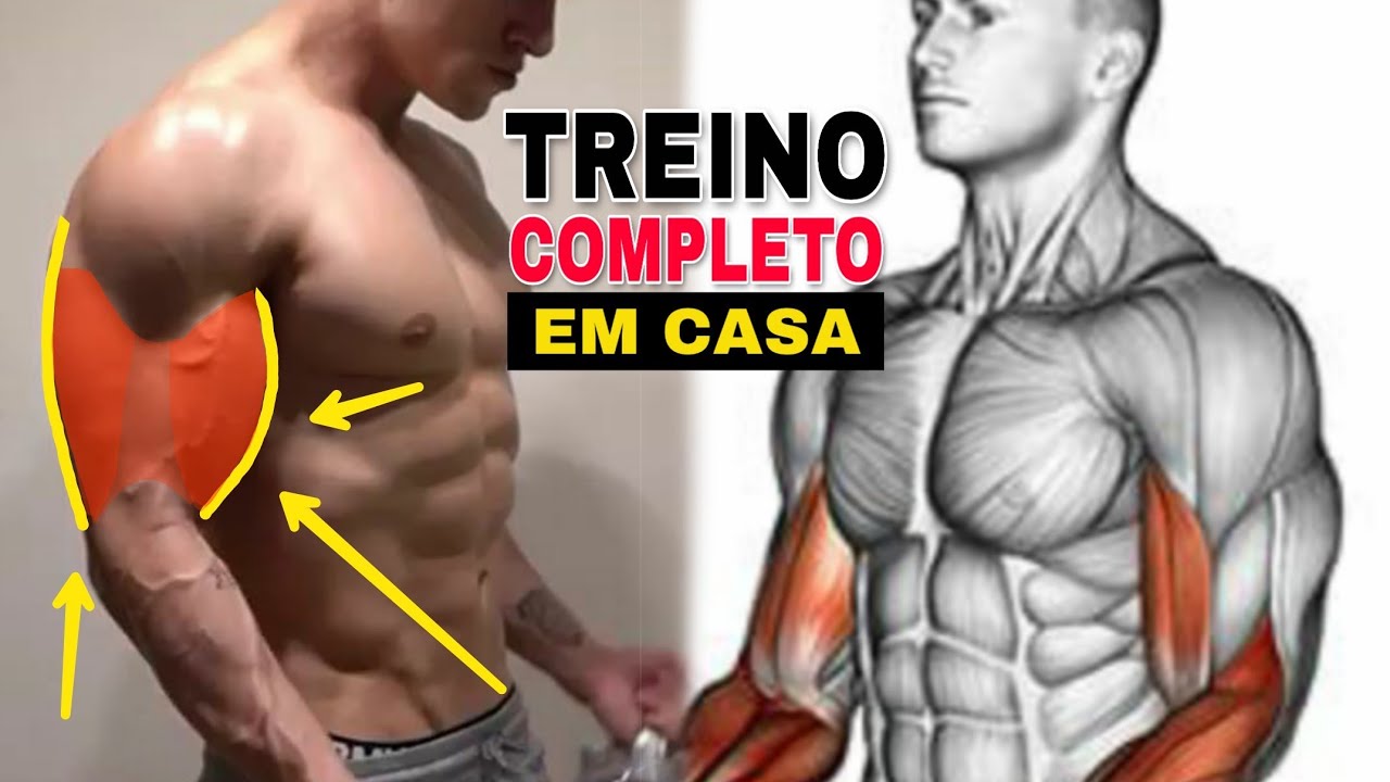 Treine BÍceps E TrÍceps Sem Sair De Casa Sem Equipamentos Youtube