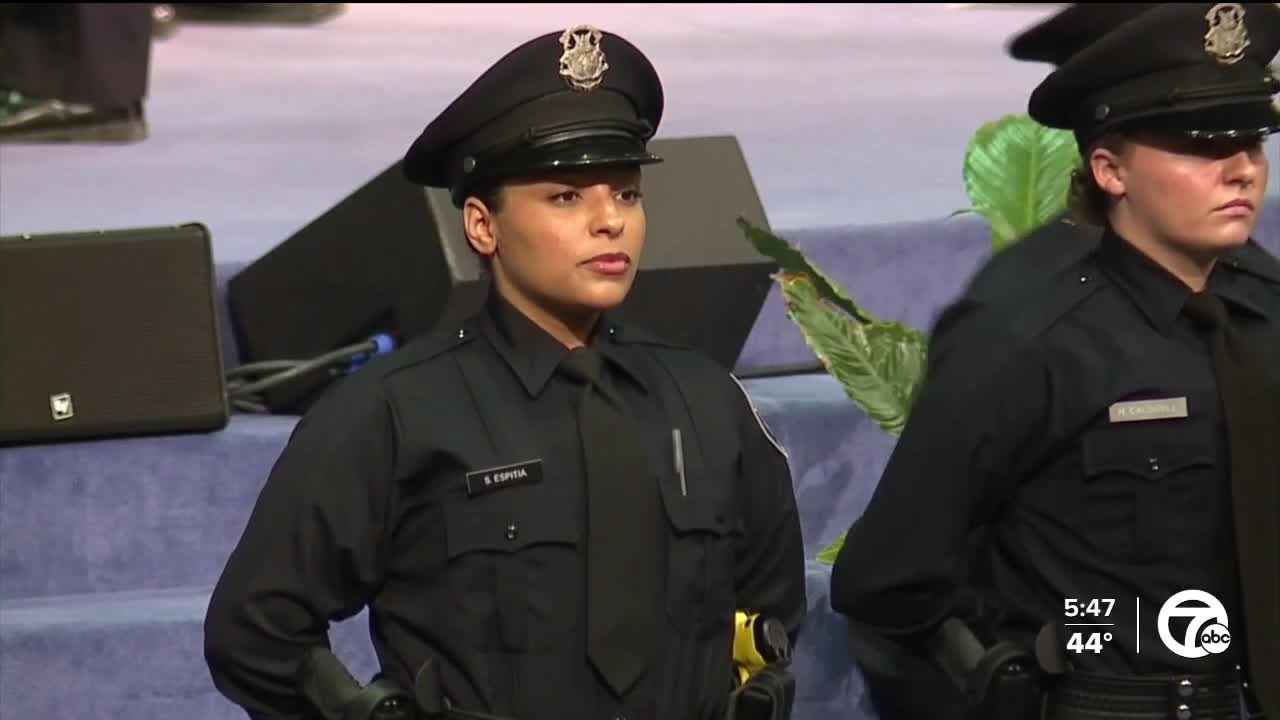 Local woman becomes DPD officer after tragic murder of mother - YouTube