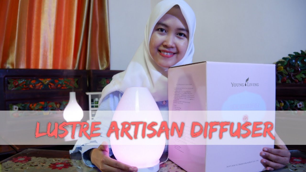 Review Lustre Artisan Diffuser by Young Living - YouTube