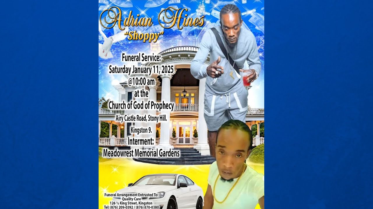 Celebrating the life of Adrian Hines "shoppy" - YouTube