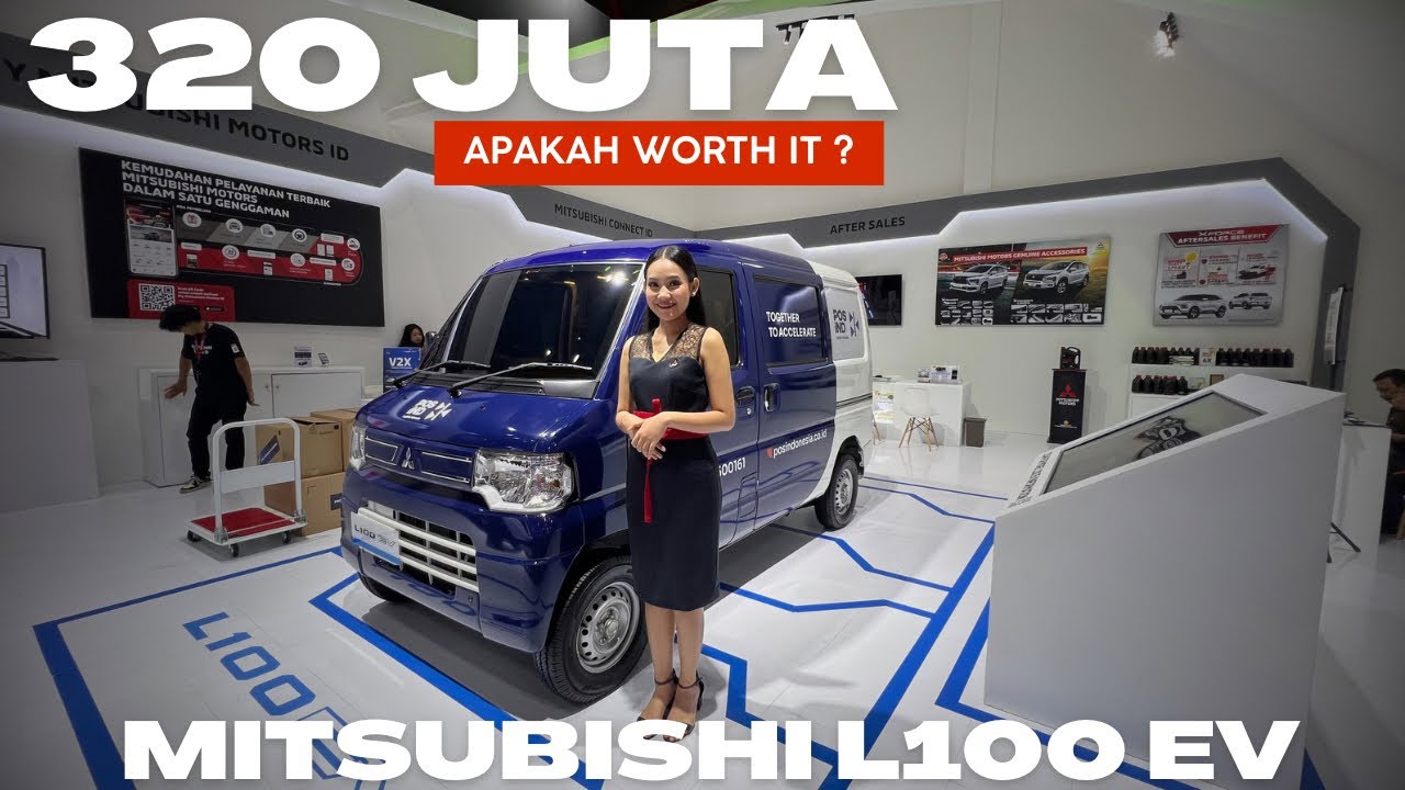 In Depth Tour Mitsubishi L100 EV | Mobil listrik untuk usaha, apakah ...