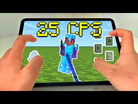 How To Get High CPS In MCPE Mobile! - Minecraft Bedrock Edition - YouTube