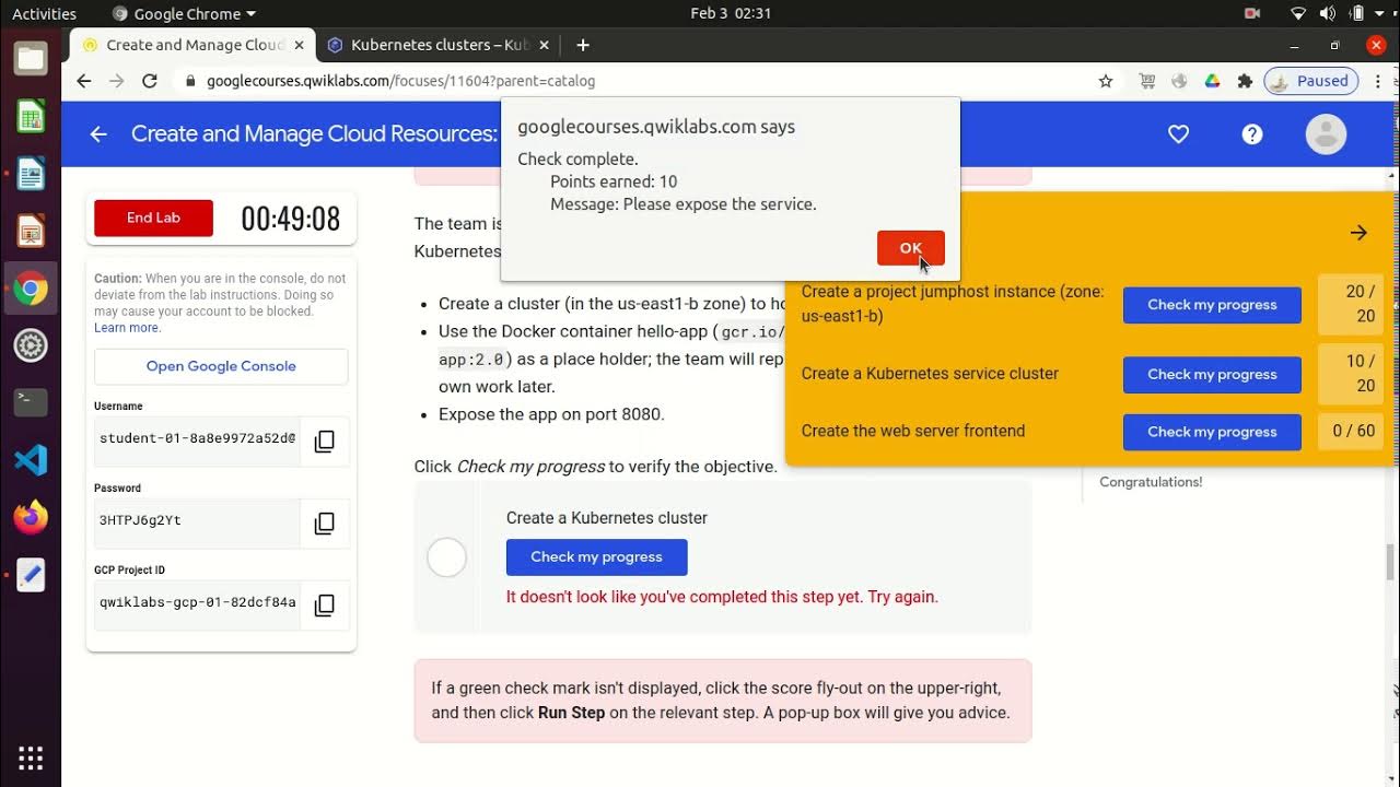 Qwiklabs Create And Manage Cloud Resources Challenge Lab Gsp313 Youtube