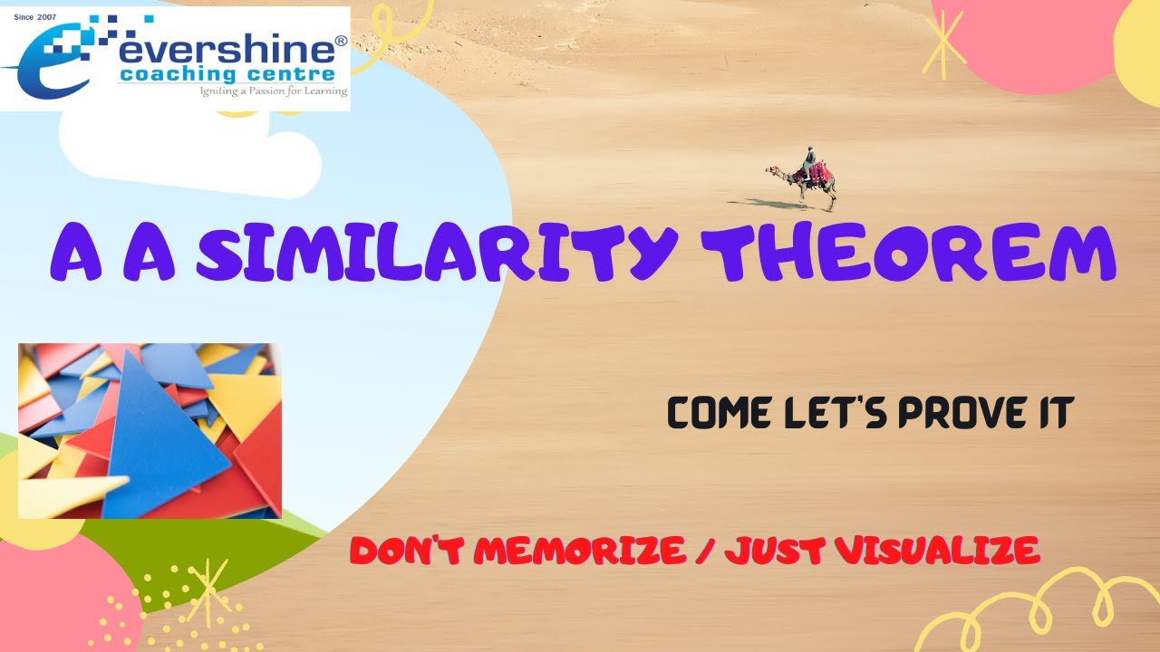 AA Similarity Criterion Theorem Class 10 | Important Theorem | Ncert ...