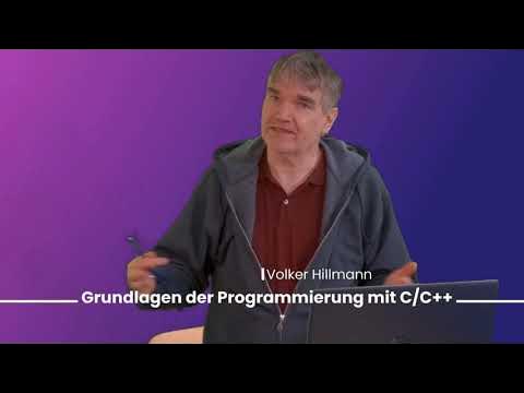 Grundlagen der Programmierung in C/C++, 6. Vorlesung (17. November 2021 ...