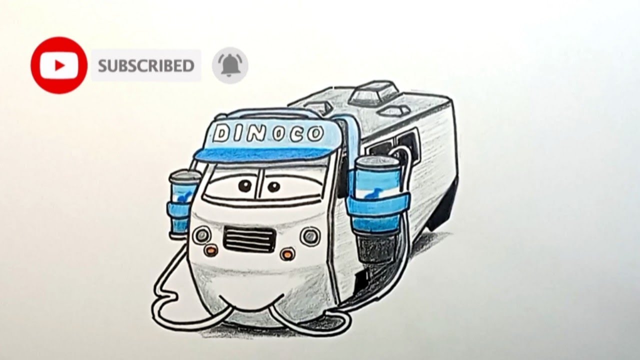 cara menggambar barry diesel #cars - YouTube