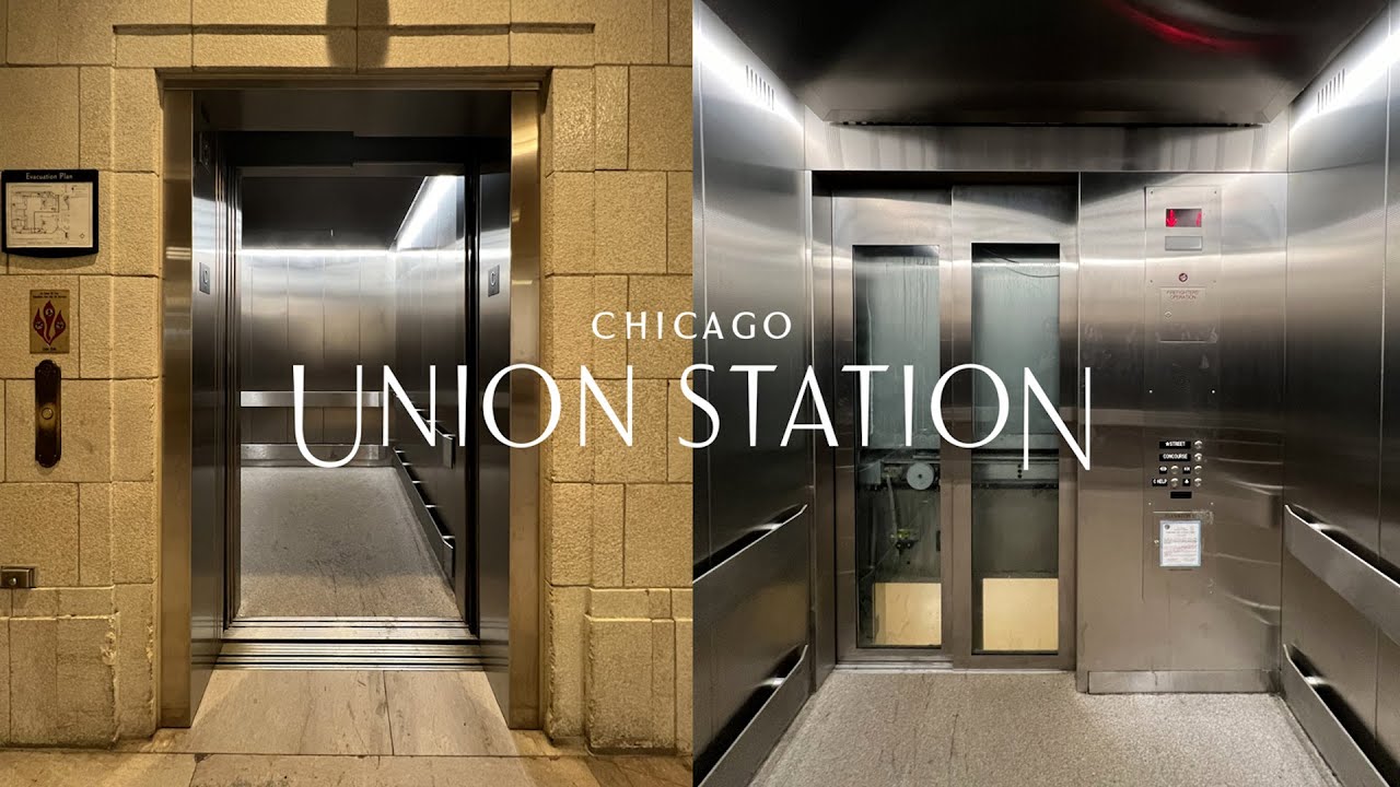 New Generic Hydraulic Elevator - Union Station - Chicago, IL - YouTube