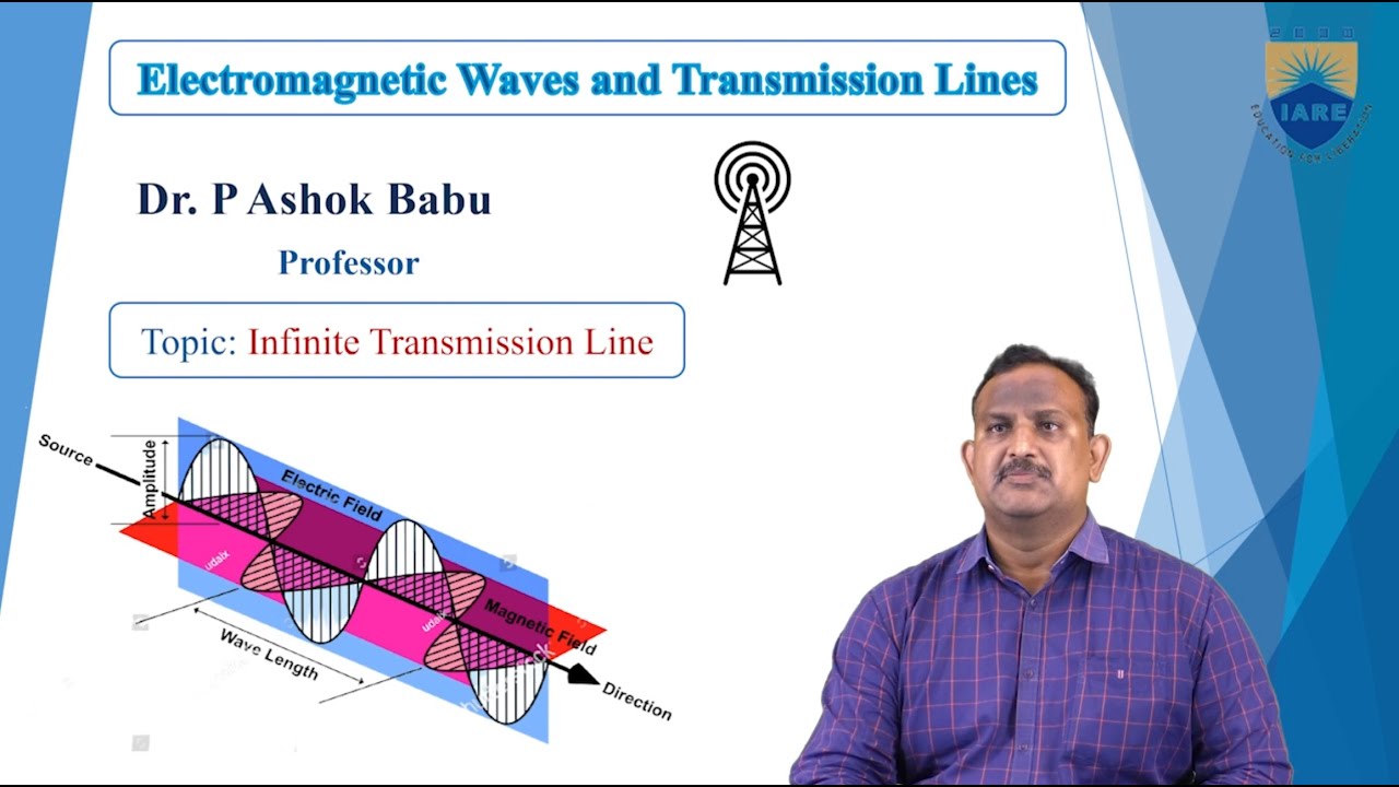 Infinite Transmission Line by Dr. P Ashok Babu - YouTube