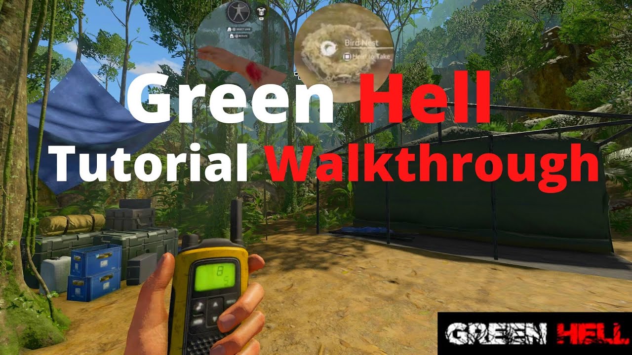 Green Hell / Story Mode / Tutorial Walkthrough / Guide - YouTube
