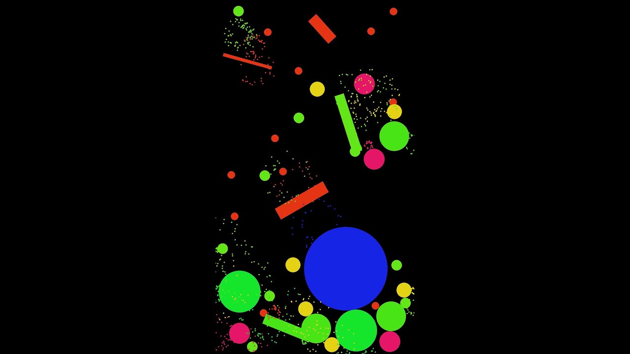 Colorful Merge Balls: Grow Bigger ASMR Game #Short - YouTube