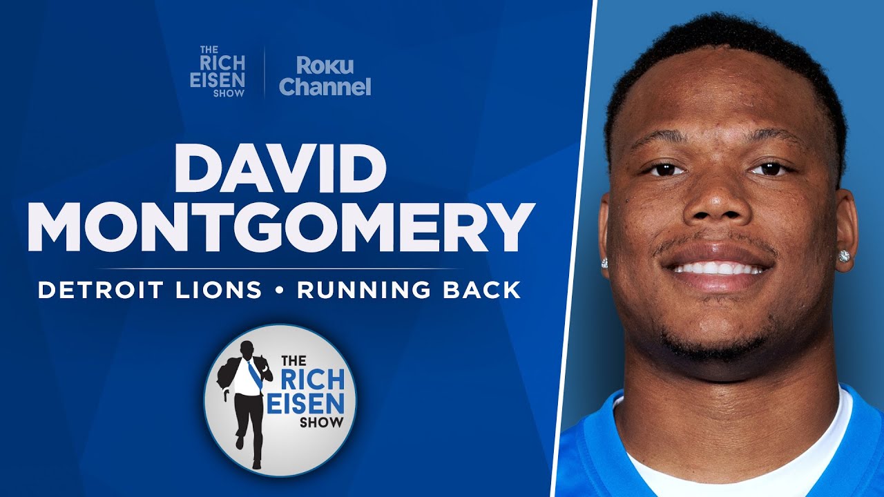 Lions RB David Montgomery Talks Cowboys, Goff TD Catch & More | Full ...