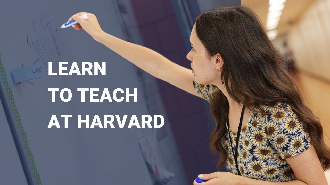 Learn to Teach at Harvard | Teacher Licensure Strand at HGSE - YouTube