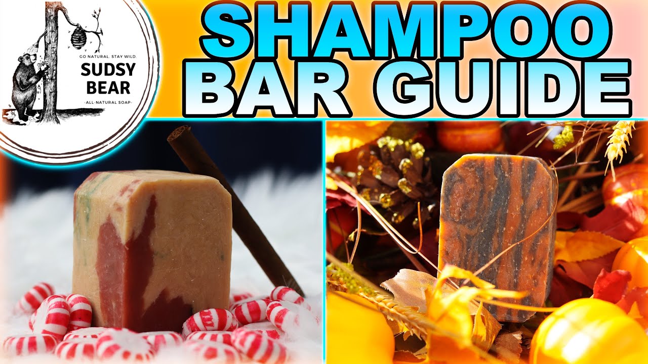 SUDSY BEAR SHAMPOO BAR | Twisted Pumpkin + Ol' Saint Nick | Better Than Squatch? - YouTube