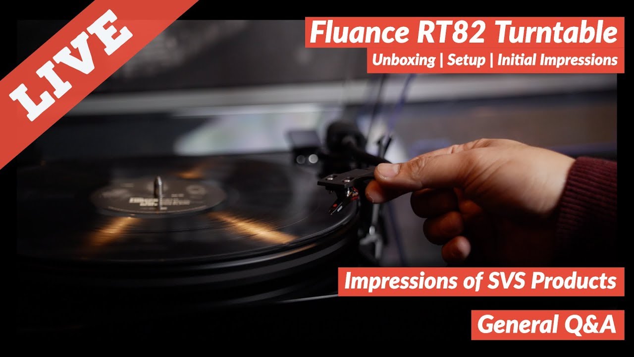 Fluance RT82 Turntable Unboxing, Setup & Initial Impressions | Q&A ...