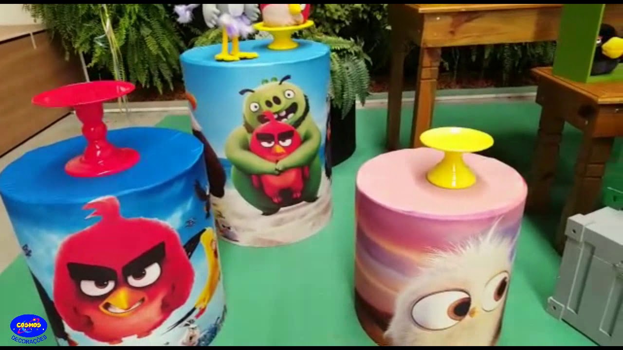 Cosmos Decorações - Angry Birds - YouTube