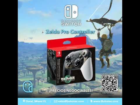 BuhoTec MiamiSoluciones para la experiencia del cliente.Zelda Pro Controller📌www.buhotec.com ...