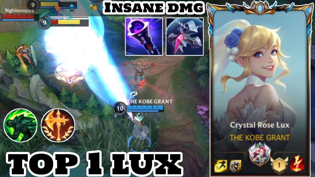 Wild Rift Lux - Top 1 Lux Gameplay Rank Challenger - YouTube
