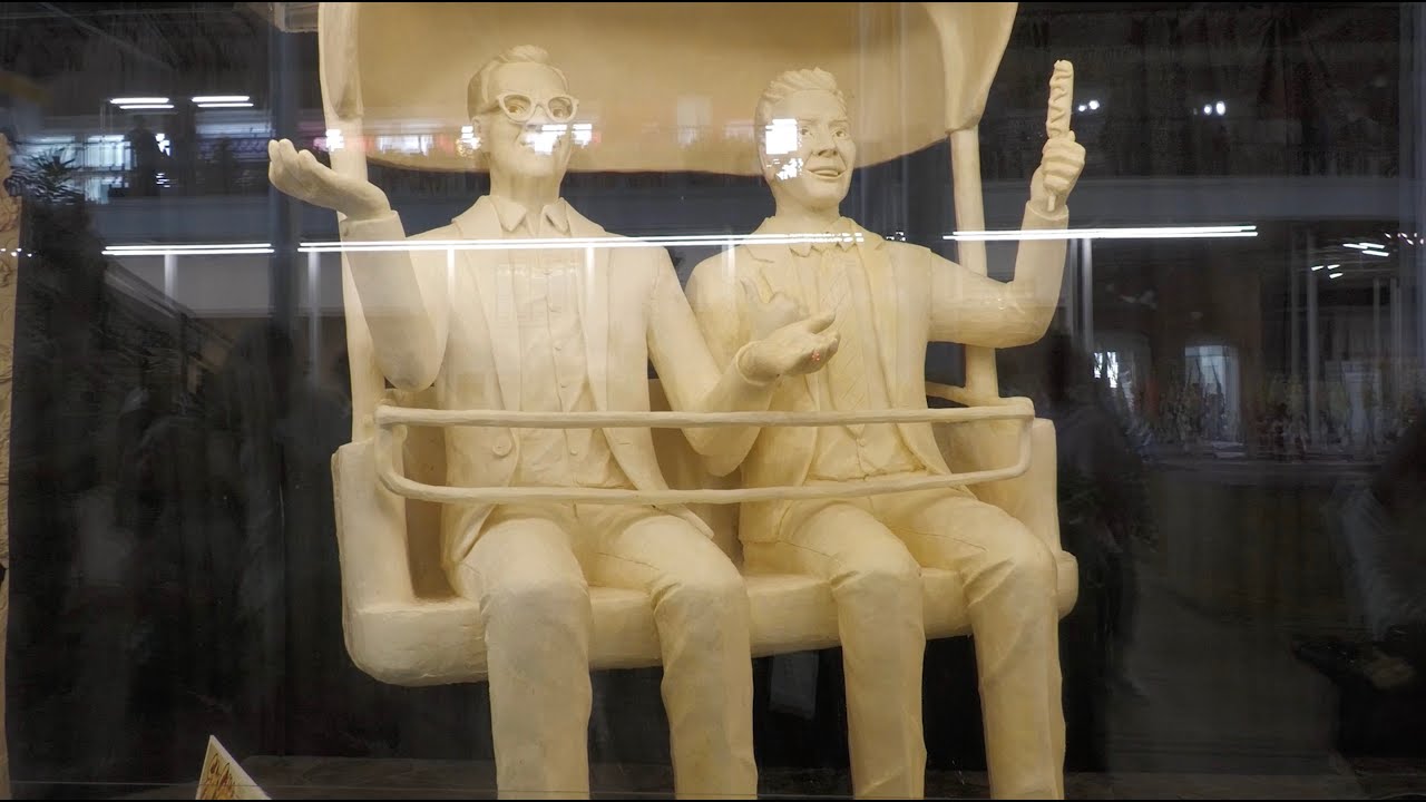 DITV: Iowa State Fair's Hottest Attraction, The Butter Sculptures - YouTube