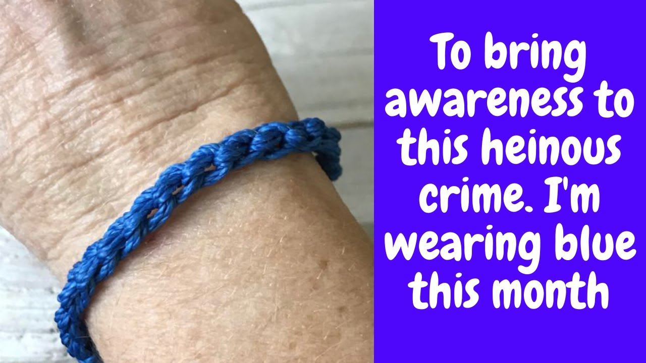 Wear Blue to Bring Awareness! - YouTube