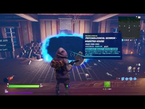 *NEW* FORTNITE Psychological Horror Haunted House Creative Map ...