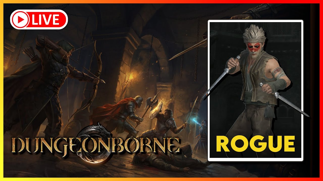 🛑 LIVE - Dungeonborne - Rogue Life - YouTube