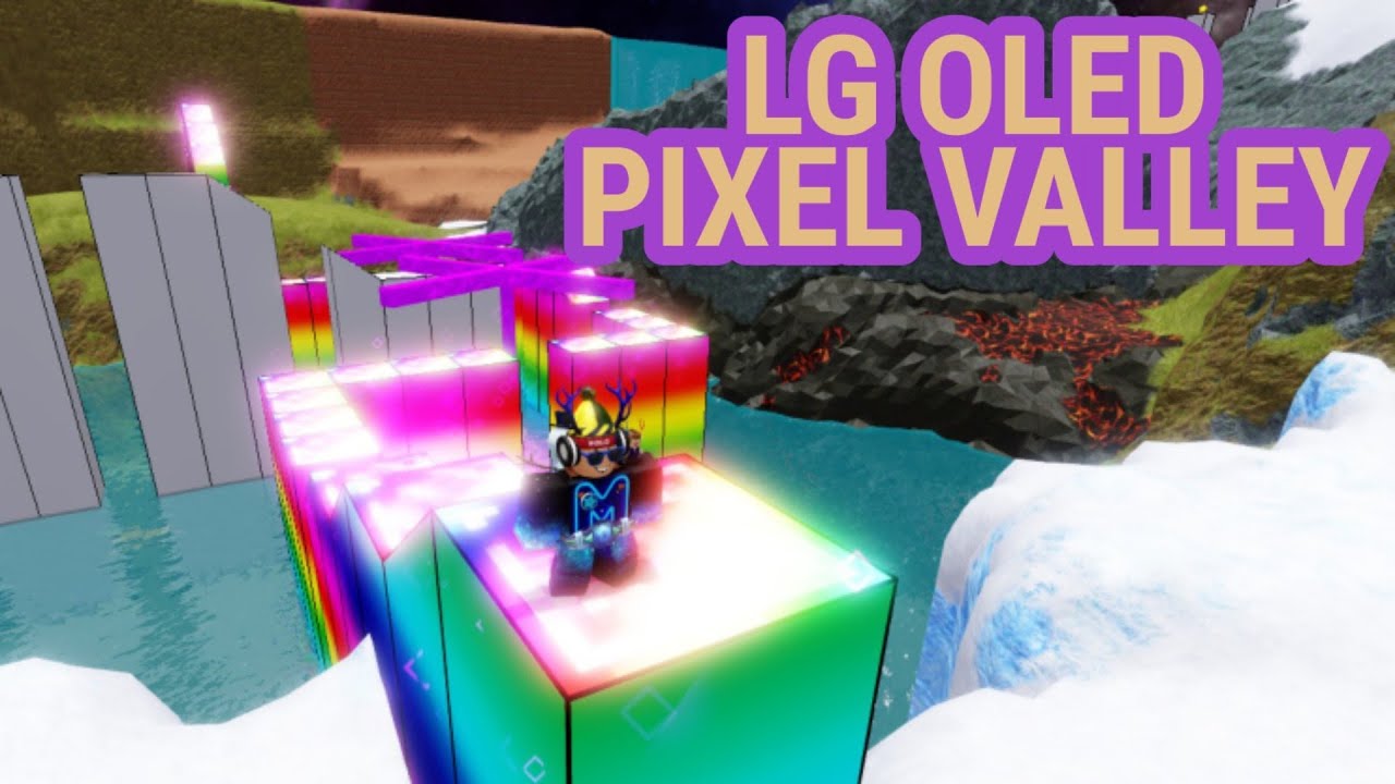 LG OLED PIXEL VALLEY 📺 "OBBY" in Roblox - YouTube