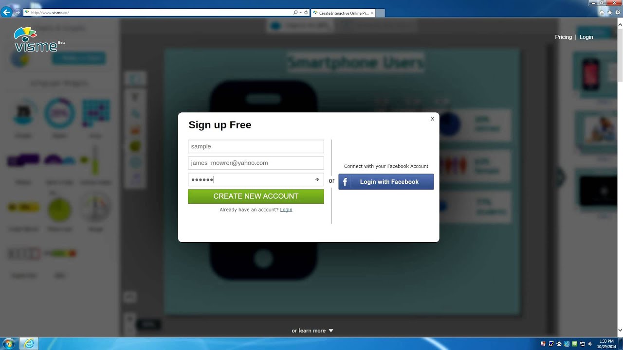 Visme login - YouTube