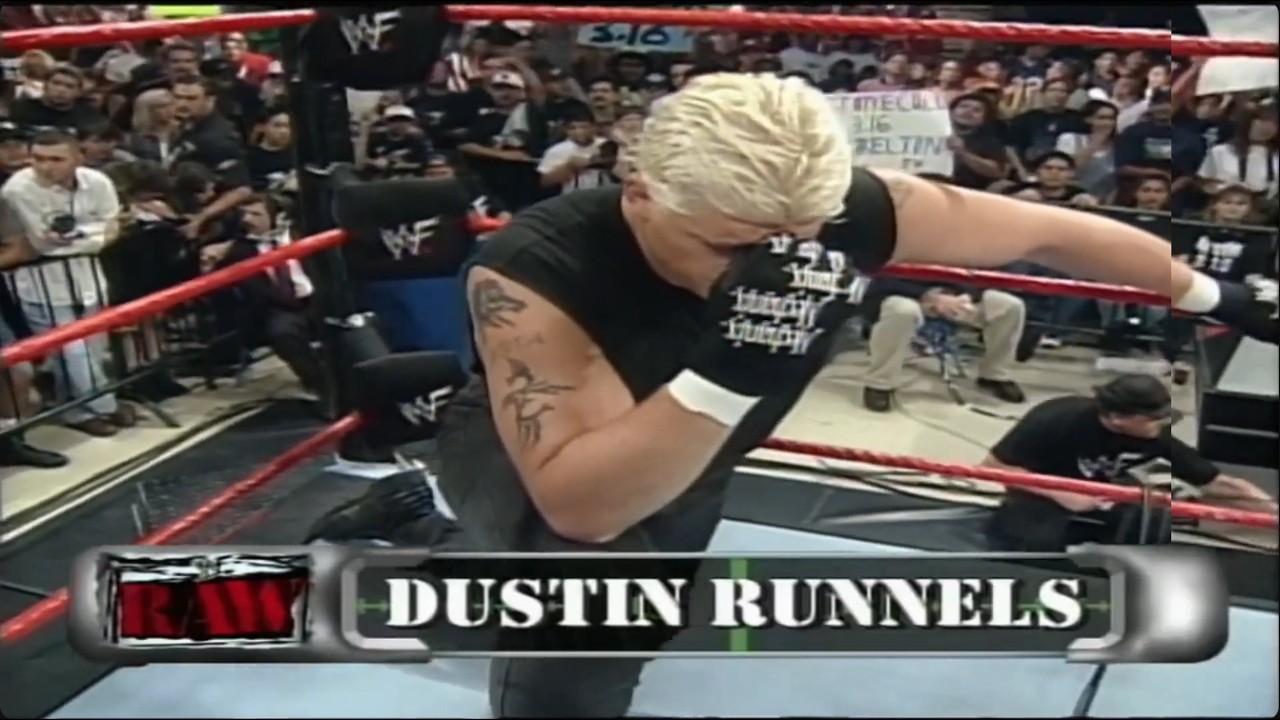 Dustin Runnels vs X-Pac W/ Chyna (WWF Raw 6/22/98) - YouTube