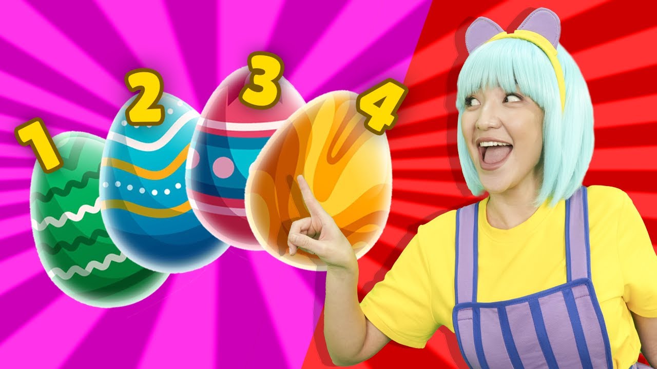 Counting Colorful Surprise Eggs | TigiBoo Kids Songs - YouTube