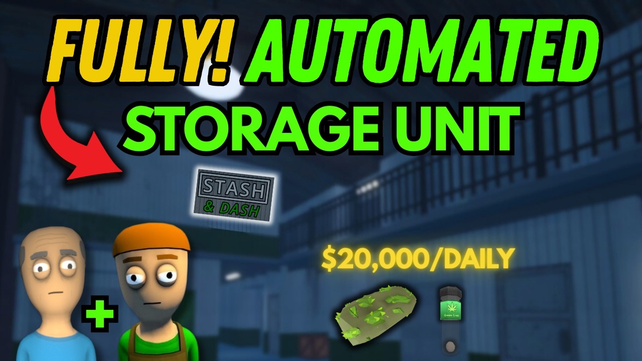 Schedule 1 – Fully Automated Storage Unit | Stash & Dash WEED Setup ...