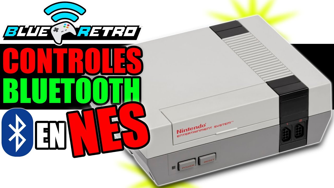 CONTROLES BLUETOOTH en: NES. #BLUERETRO - YouTube