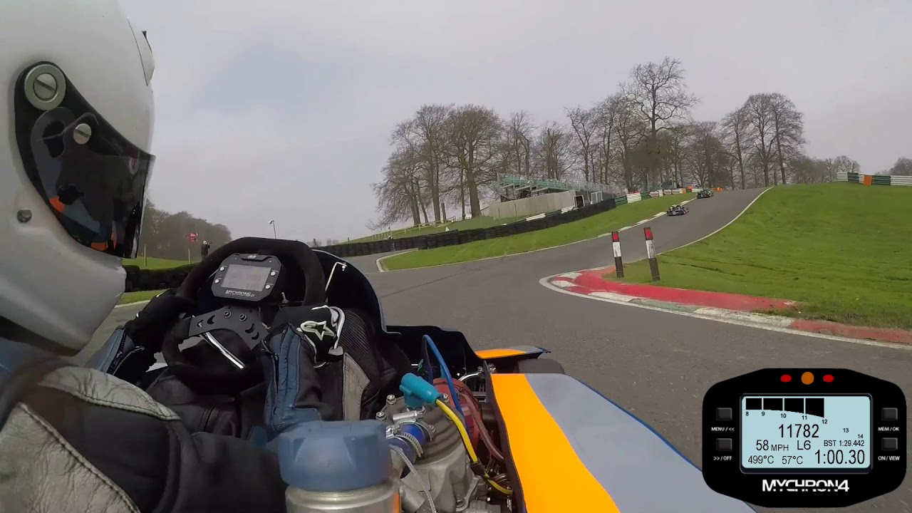 Cadwell Park Race 2 April 2018 Sam Moss #31 125 Open Superkart - YouTube