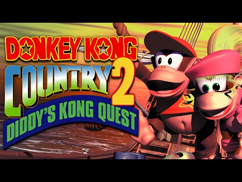 Donkey Kong Country 2: Diddy's Kong Quest - Full Game 102% Walkthrough (No Damage)