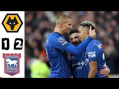 Wolves vs Ipswich Town 1-2 Highlights |Premier League - 2024/2025 - YouTube