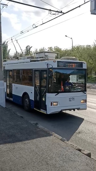 Тролза Оптима 5275.03, б/н 1271 маршрут №9 на проспекте им. Ленина - YouTube