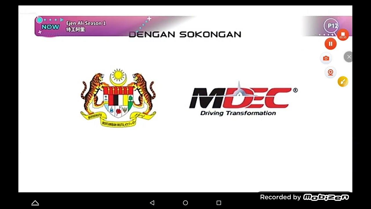 Primeworks Studios/Wau Animation/Dengan Sokongan Logo (2016) (8TV Version) (IPTV Version) #4 ...