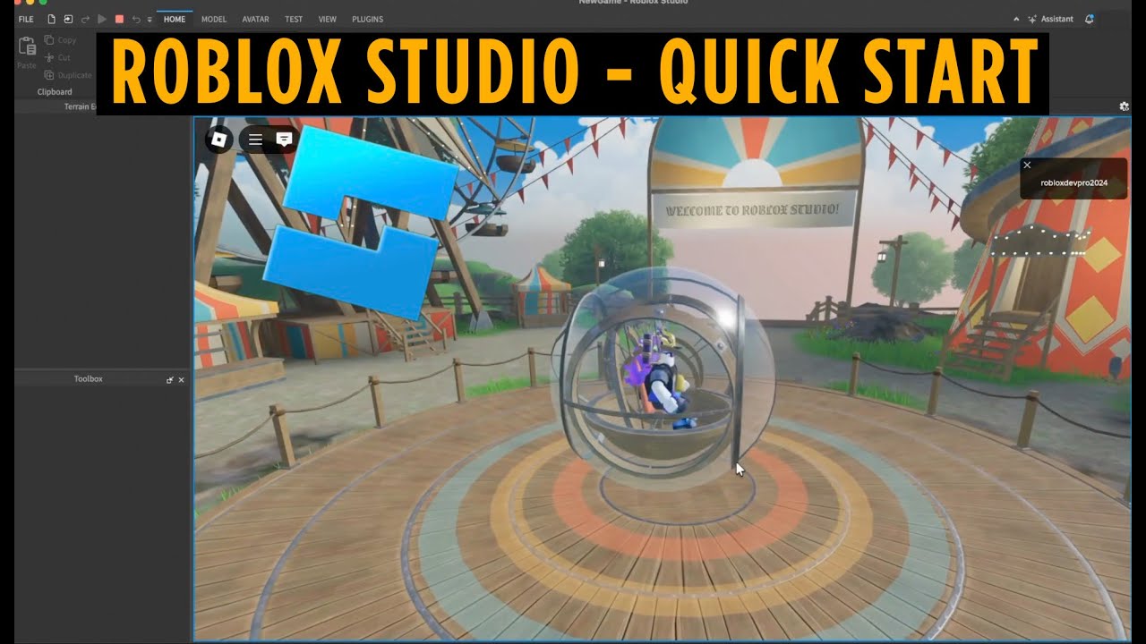 How to Quickly Get Started with Roblox Studio - YouTube