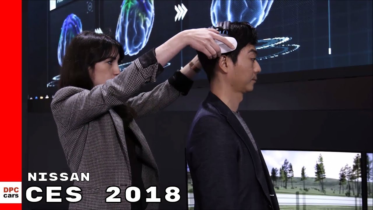 Nissan Brain-to-Vehicle Technology & Driving Simulator At CES 2018 ...