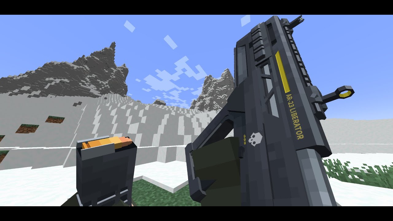 Minecraft TAC Zero Hell Divers 2 Gun Pack Showcase - YouTube