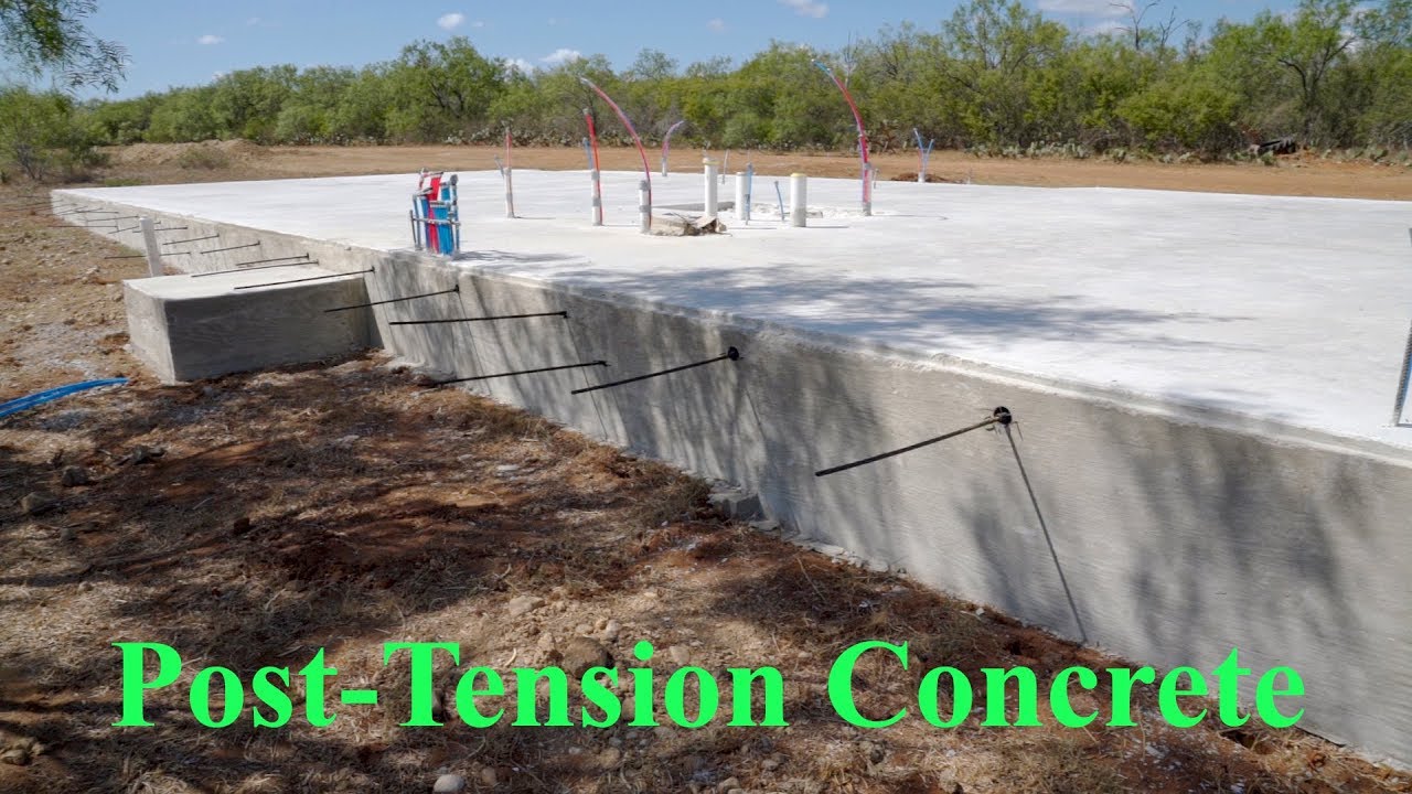 Post Tension Concrete Slab - The Barndominium Show E167 - YouTube