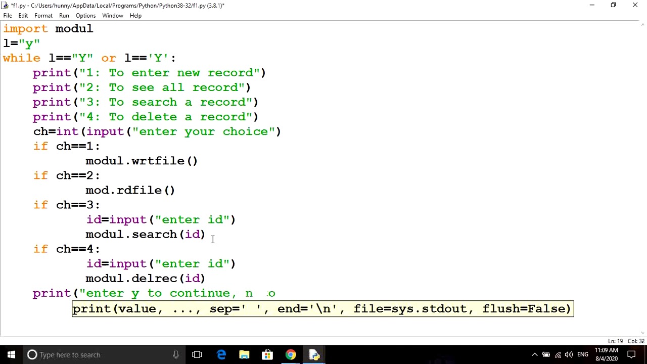 Read Write Search Delete From A File In Python YouTube Read Write Search Delete From A File In Python YouTube