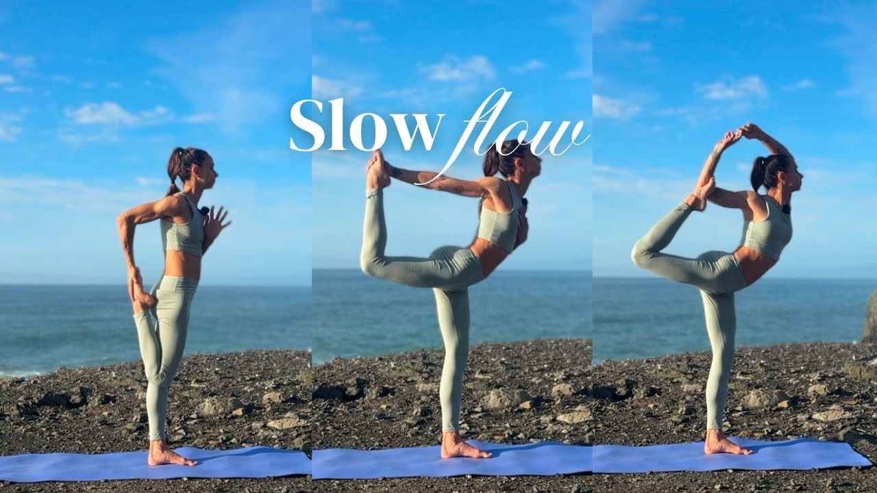 25 minutes slow flow - upper body focus - YouTube