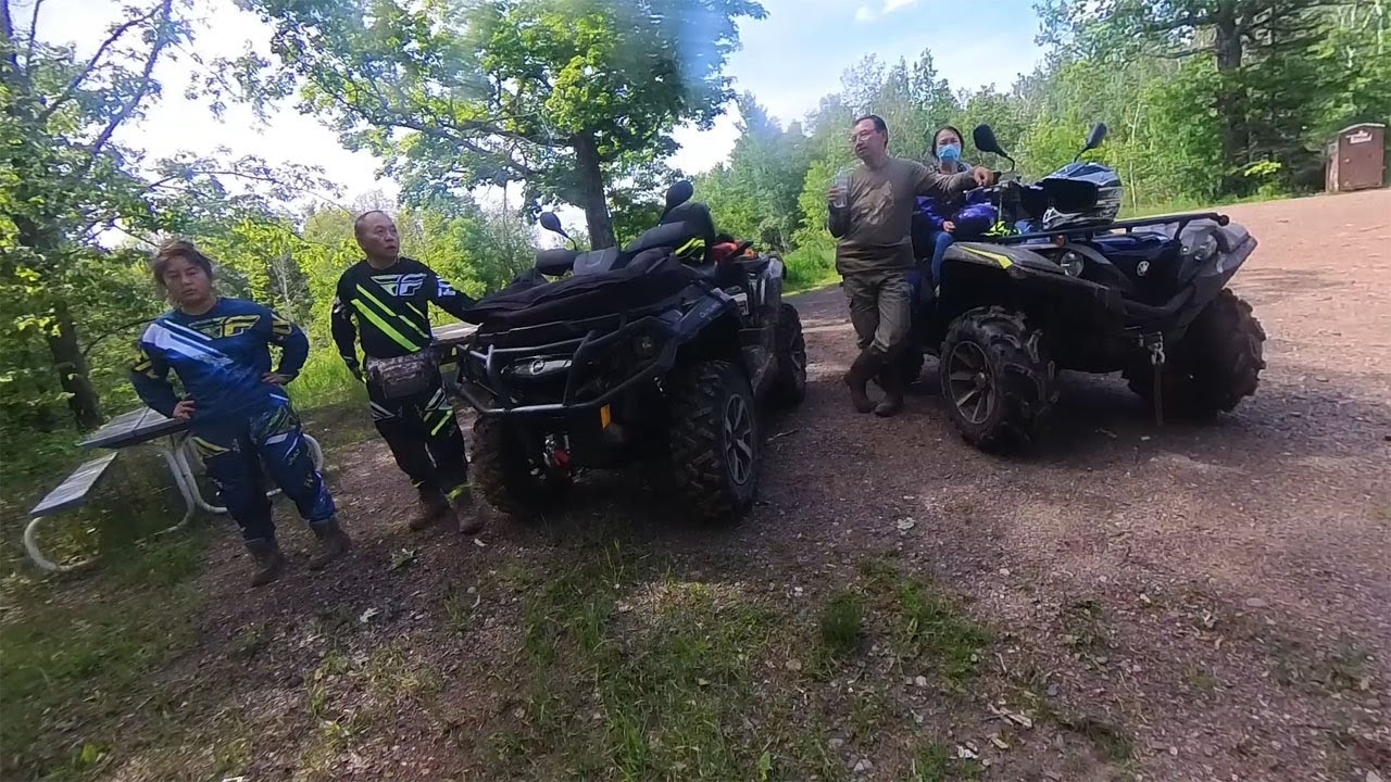 ATV rain ride, Red Top & Solana Loop, Caij ATV - YouTube