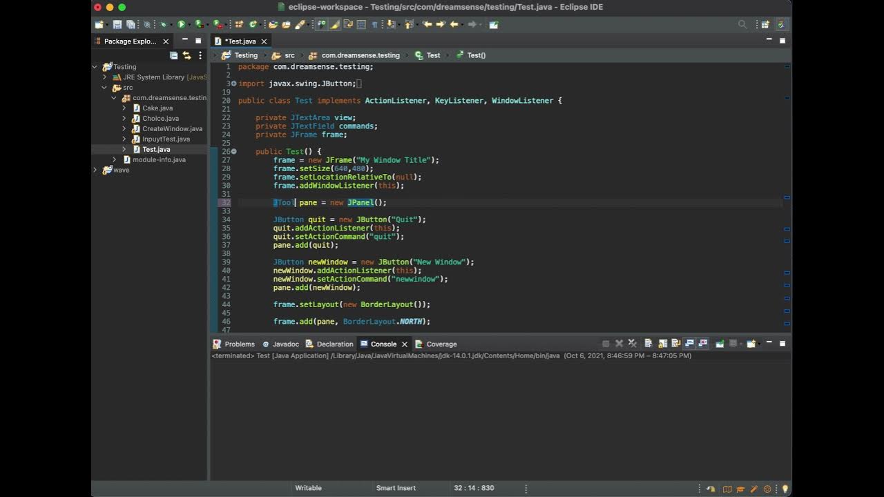Java | JToolBar - YouTube