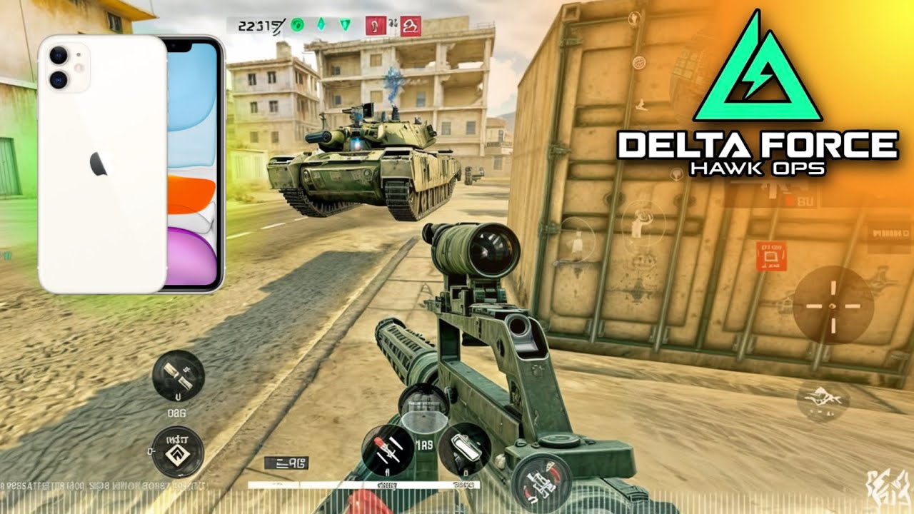 DELTA FORCE MOBILE ON iPHONE 11 🔥 | 60 FPS EXTREME GRAPHICS 🫠 - YouTube