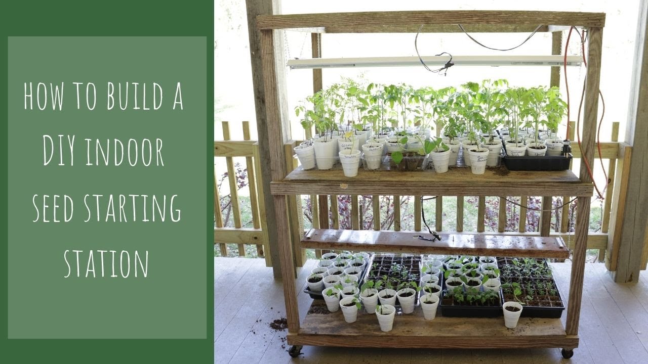 DIY Seed Starting Station - YouTube