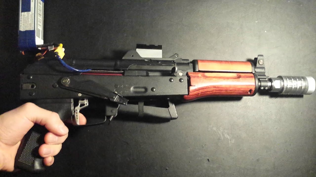 Kalash AK74u Speed Build 12:1 - YouTube