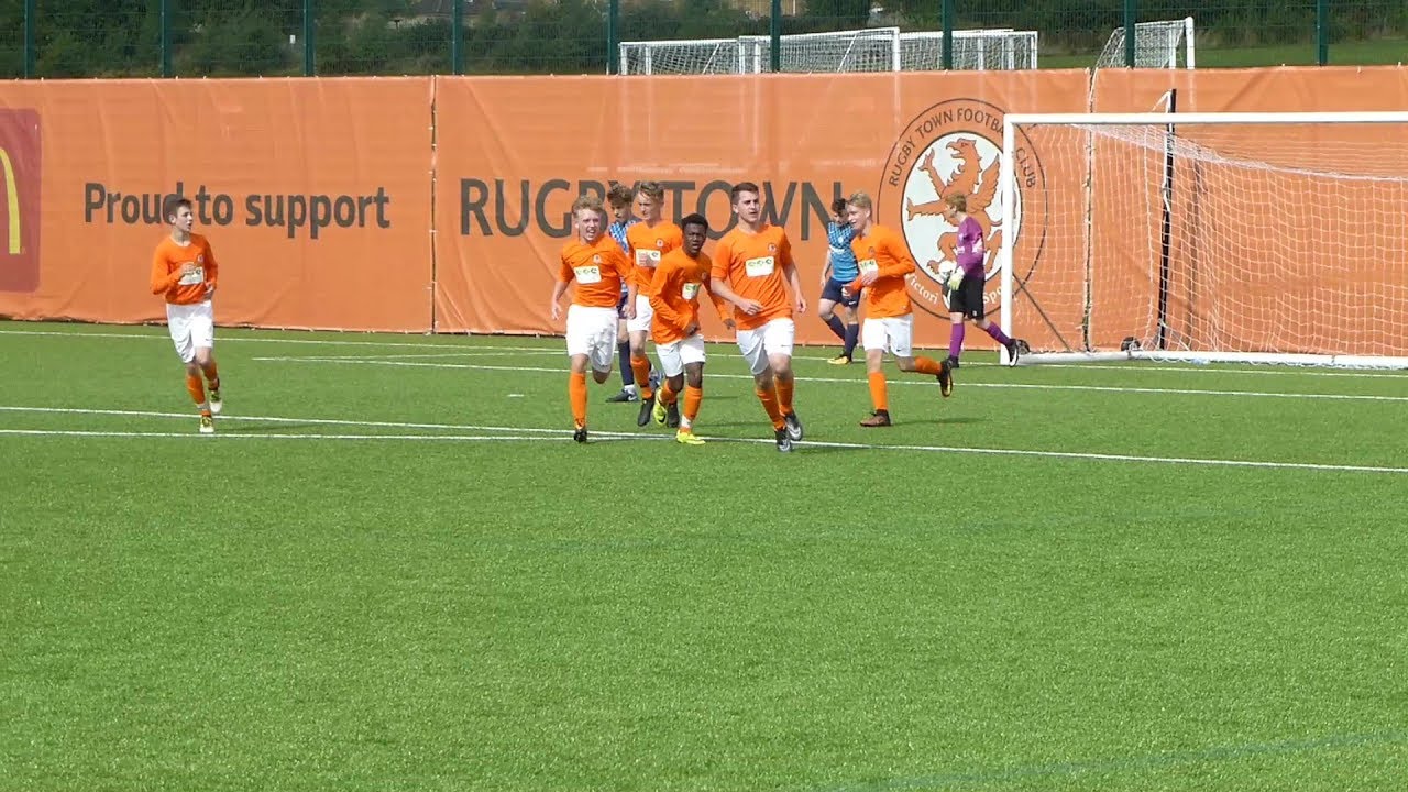 Rugby Town MJPL U16's v Chesterton goal highlights - YouTube
