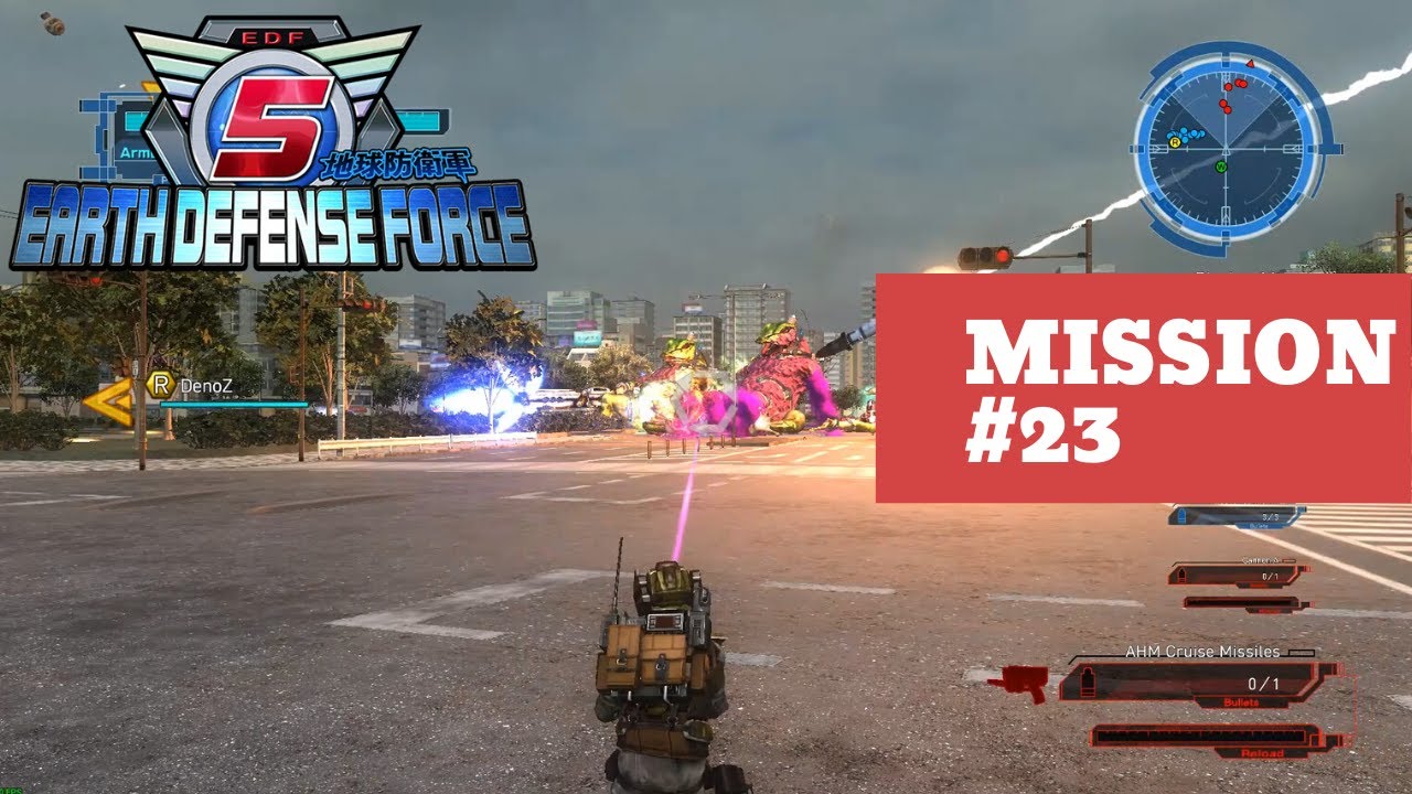 #23 EARTH DEFENSE FORCE 5 - ALIEN BARU MUNCUL ! - YouTube